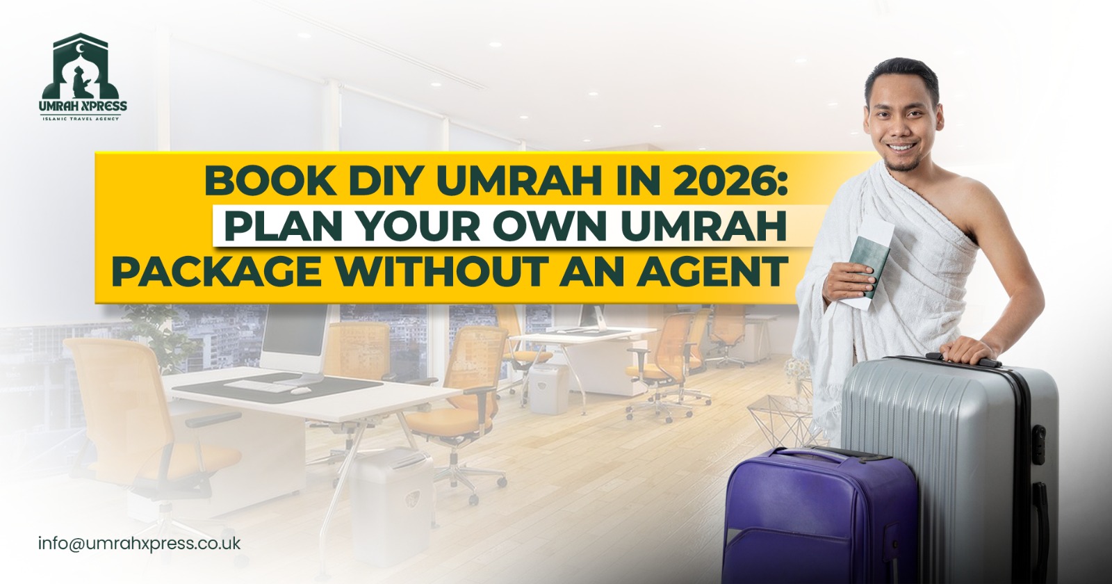 Book DIY Umrah in 2026 | Plan Your Own Umrah Package Without an Agent